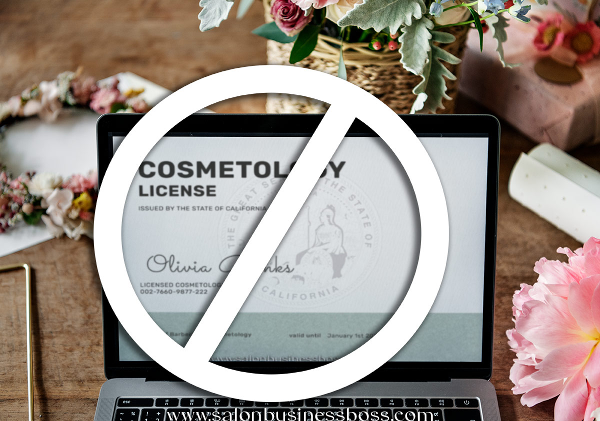 Can You Open a Salon Without a Cosmetology License? - Salon Business Boss